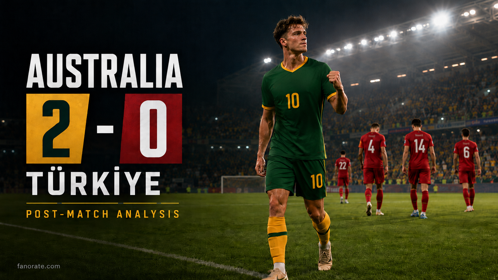 Australia 2-0 Türkiye: Socceroos Stun Crescent-Stars in FIFA World Cup ...
